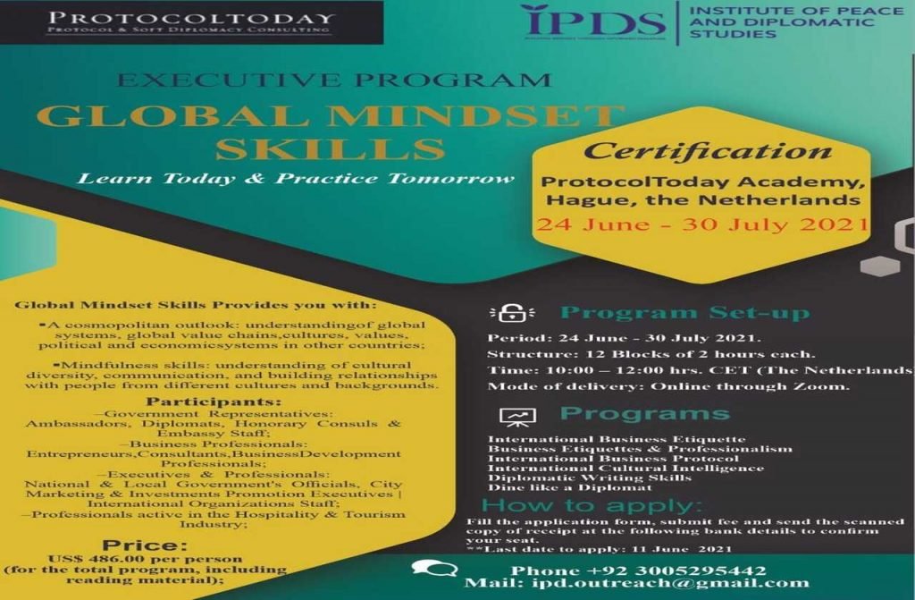 IPDS – Institute of Peace and Diplomatic Studies